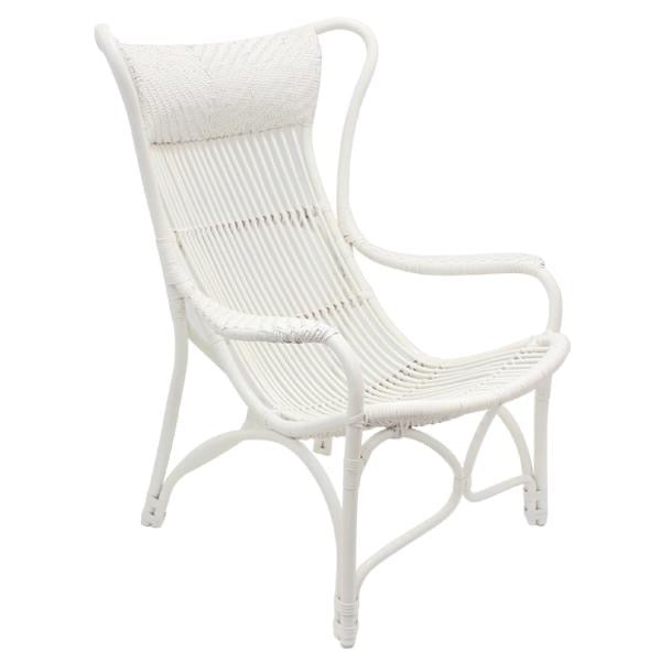 Monsoon Chair White Rattan – Nurture Home Pty Ltd